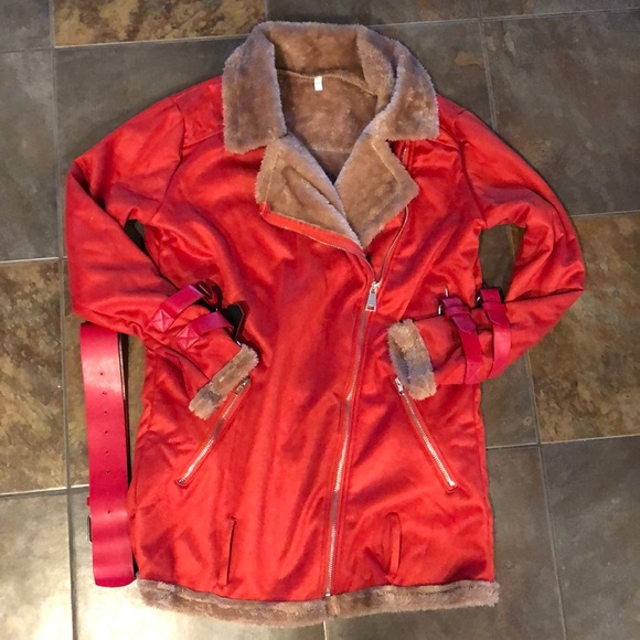 Jackets & Coats | Fuzzy Jacket | Poshmark